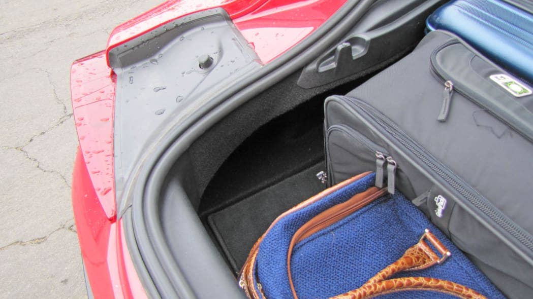 Toyota Supra Luggage Test | How big is the trunk? - Autoblog