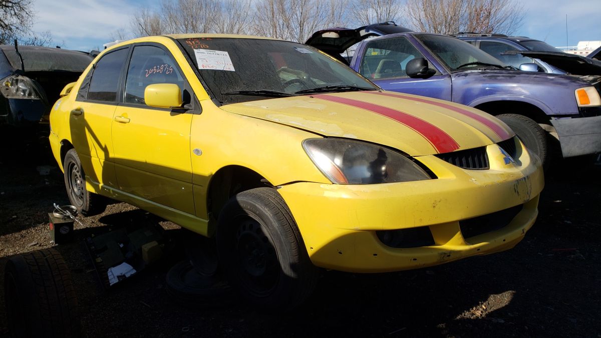 Junkyard Gem: 2005 Mitsubishi Lancer Ralliart Sedan - Autoblog