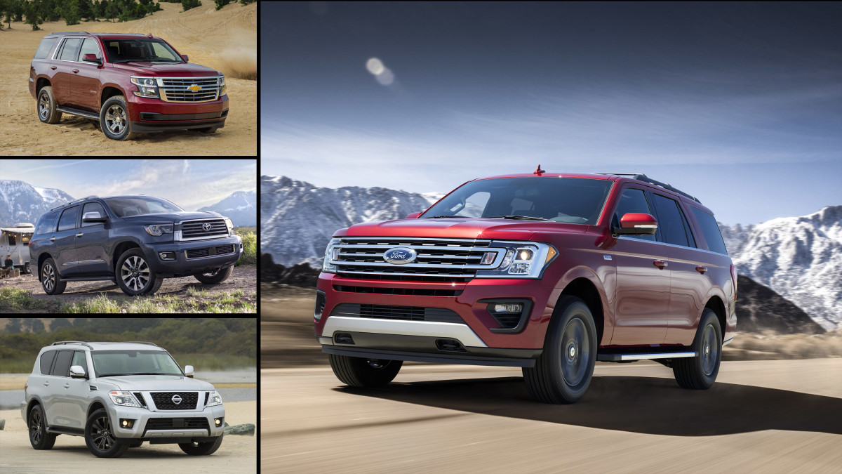 2018 Ford Expedition vs other big SUVs: How it compares on paper - Autoblog