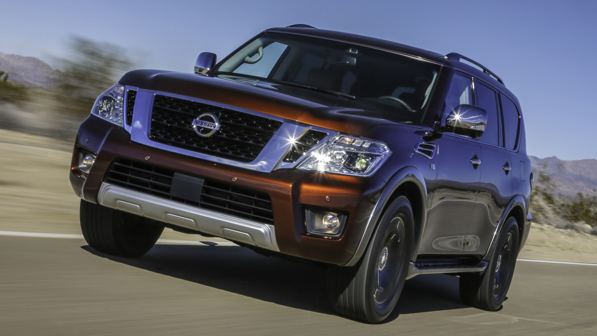 2018 Nissan Armada Drivers' Notes Review | SUV tradition in a velvet ...