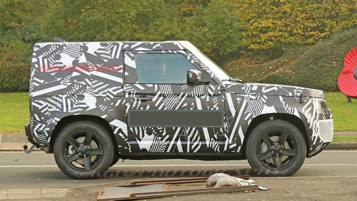2020 Land Rover Defender shows off its short wheelbase - Autoblog
