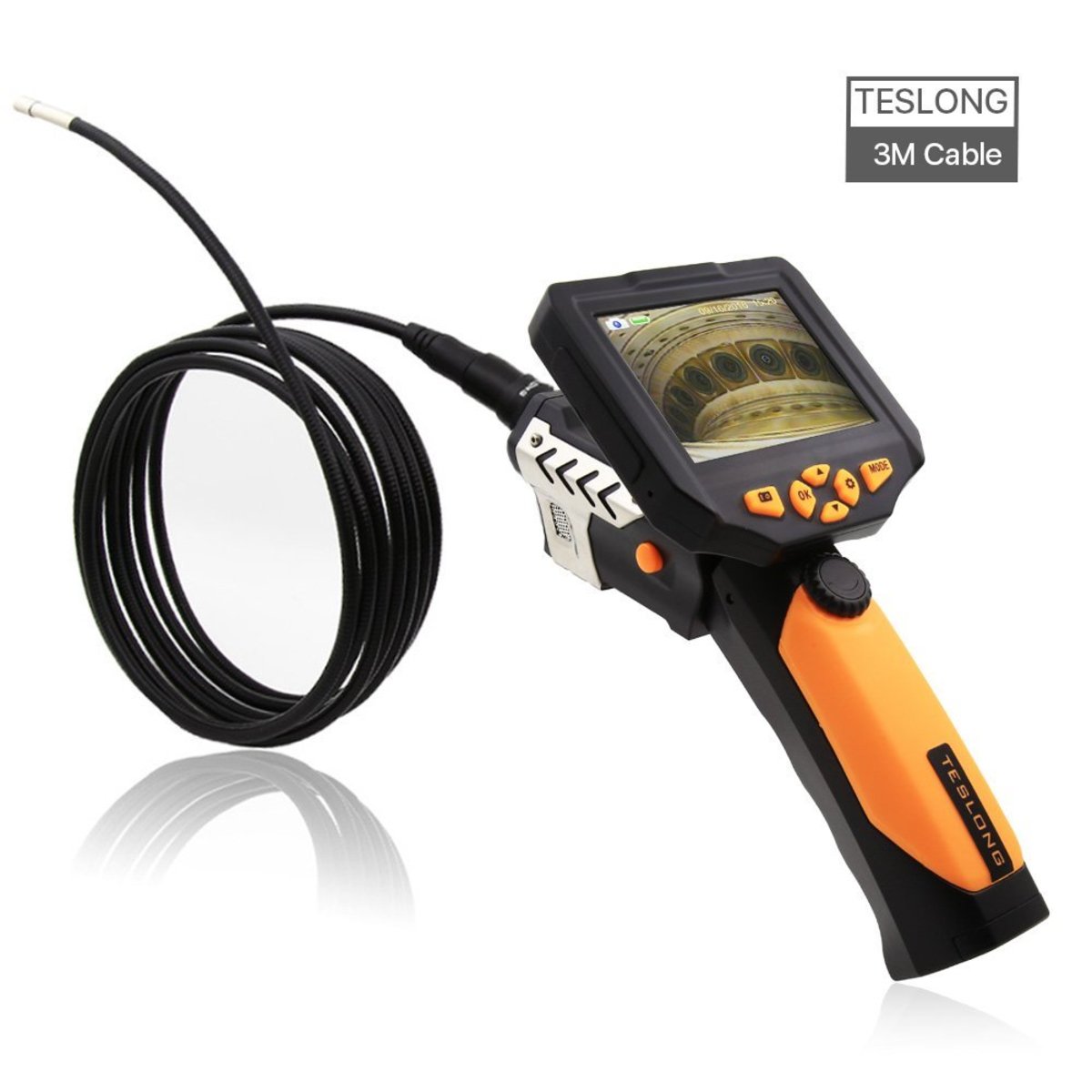 Promo - Teslong LCD Screen Endoscope Borescope Inspection Camera - Autoblog