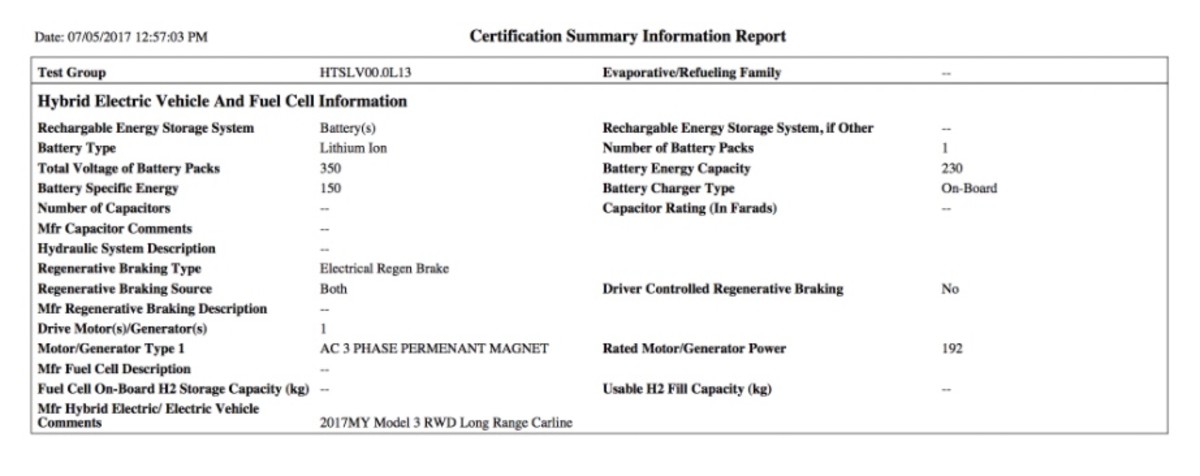 Tesla’s long-range Model 3 gets 80.5 kWh battery, per EPA - Autoblog