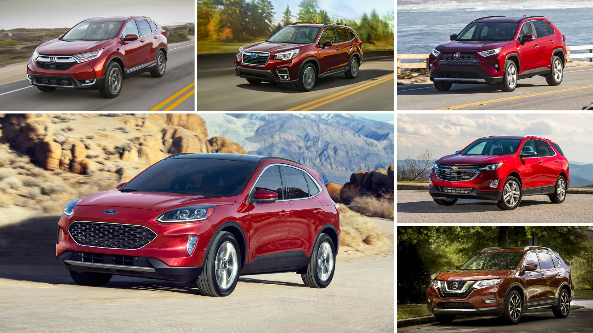 2020 Ford Escape vs compact crossover rivals: How they compare on paper ...