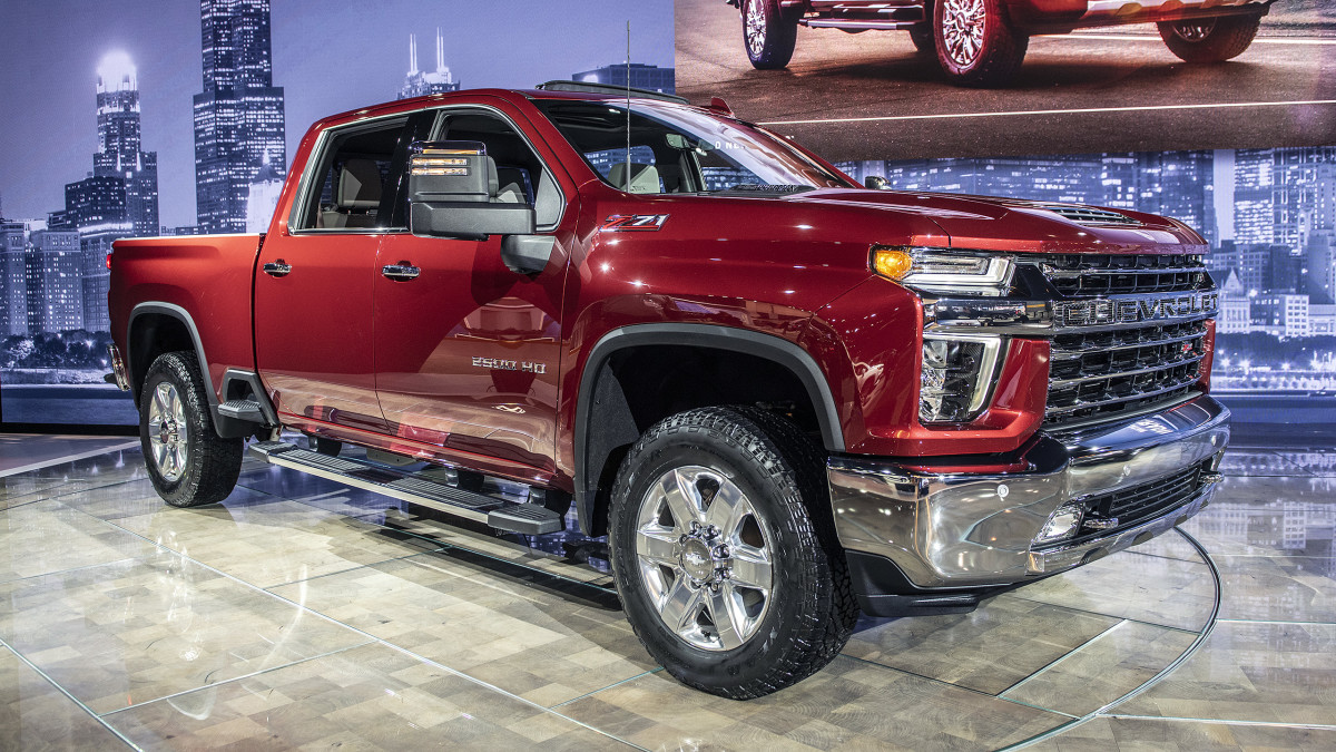 2020 Chevrolet Silverado HD revealed, tows 35,500 pounds - Autoblog