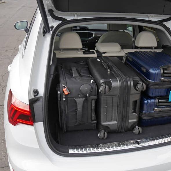 Audi Q3 Luggage Test | How big is the trunk? - Autoblog