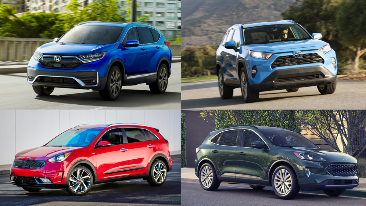2020 Honda CR-V Hybrid vs other hybrid crossovers | How they compare on ...