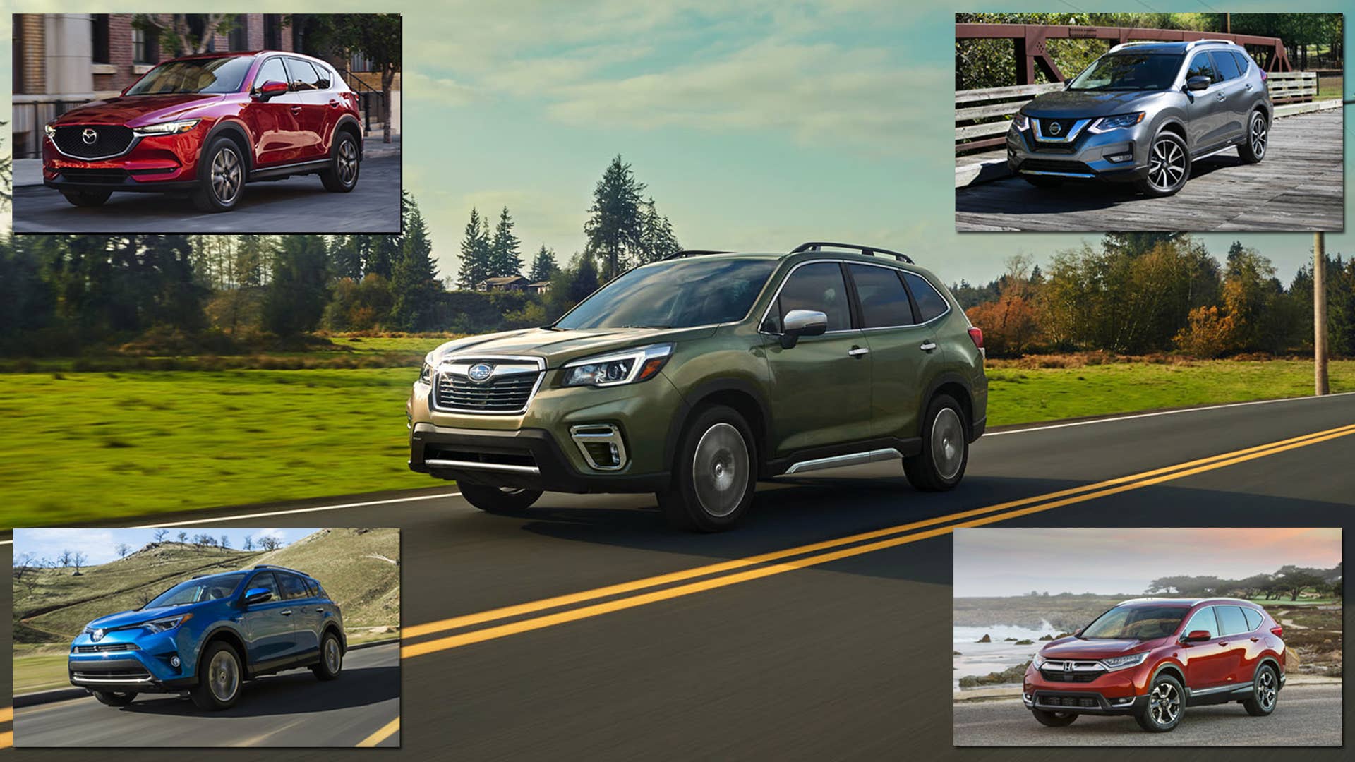 2019 Subaru Forester vs compact SUV rivals: How they compare on paper ...