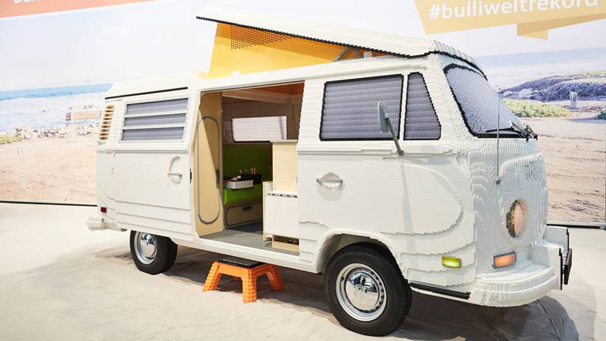 Two guys built this 400,000-brick Lego VW Type 2 van in six weeks ...