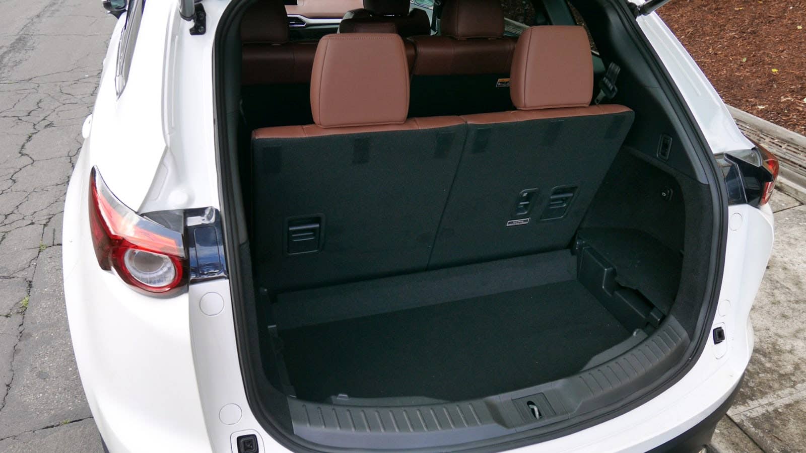 Mazda CX-9 Luggage Test | How much fits behind the third row? - Autoblog