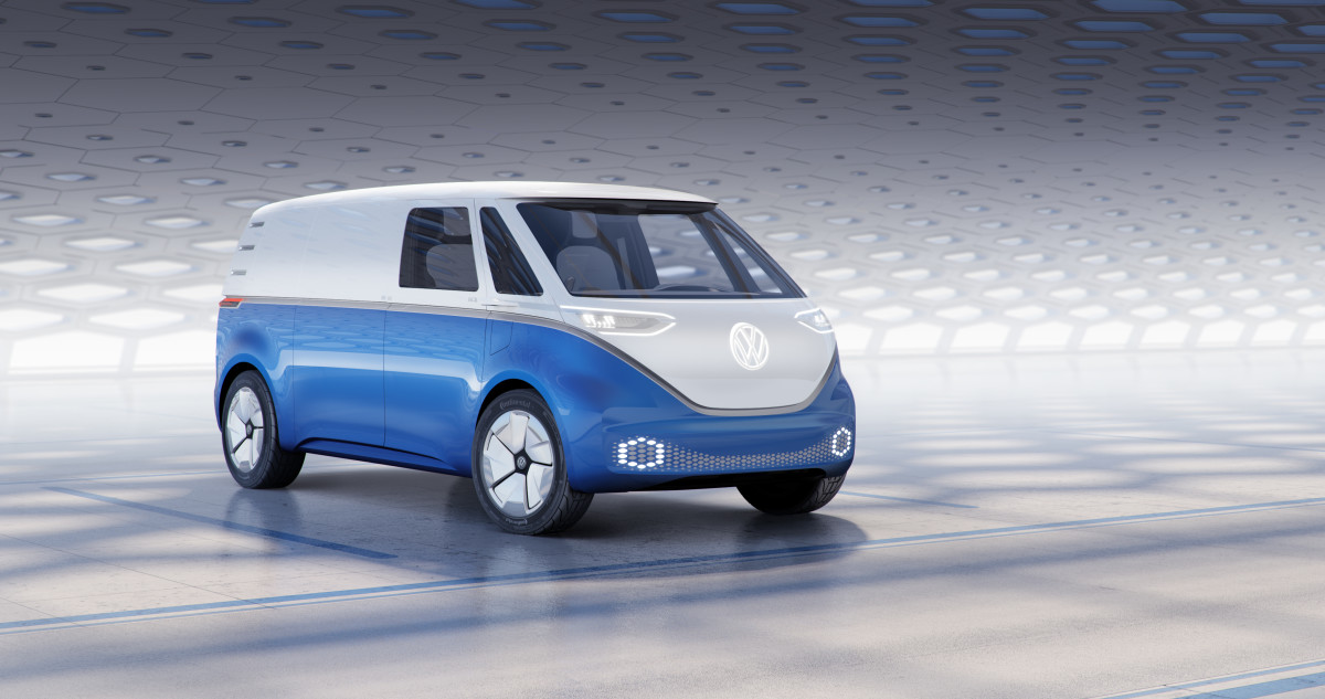 VW I.D. Buzz Cargo EV microbus gets a commercial version Autoblog