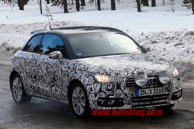 Audi A1 now testing after S1 Geneva debut - Autoblog: Car News, Reviews ...