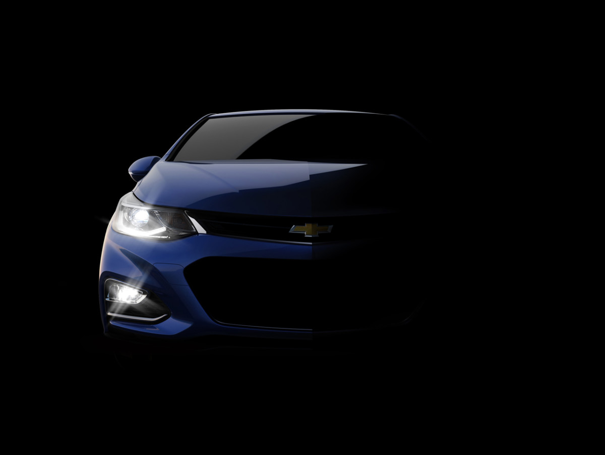 Chevy Cruze gets first official tease - Autoblog