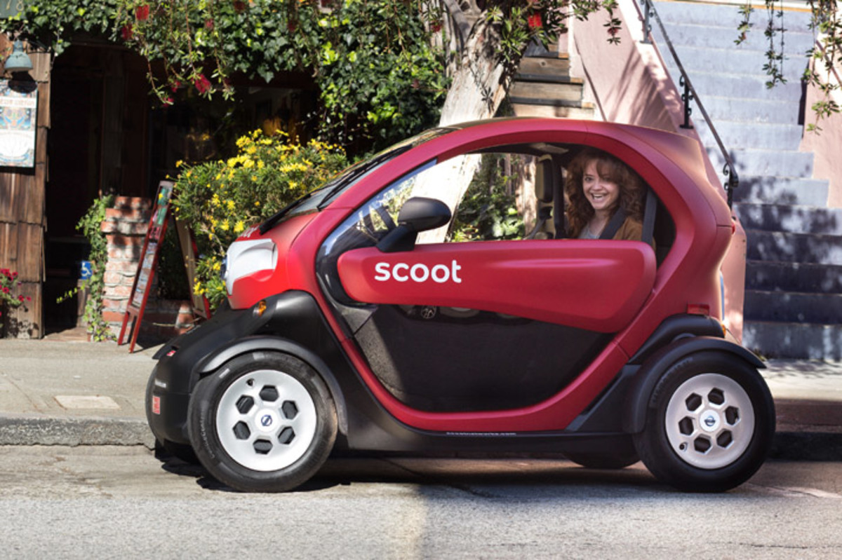 The Scoot Quad is Nissan s small step toward EV car sharing Autoblog