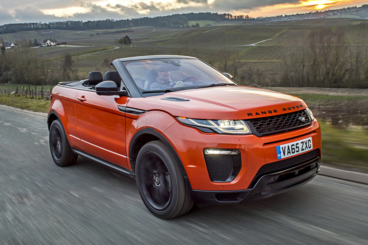 2017 Land Rover Range Rover Evoque Convertible First Drive - Autoblog