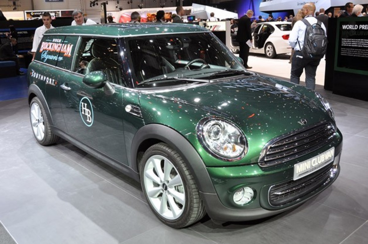 Mini Clubvan Concept loses a few seats, gains storage capacity - Autoblog