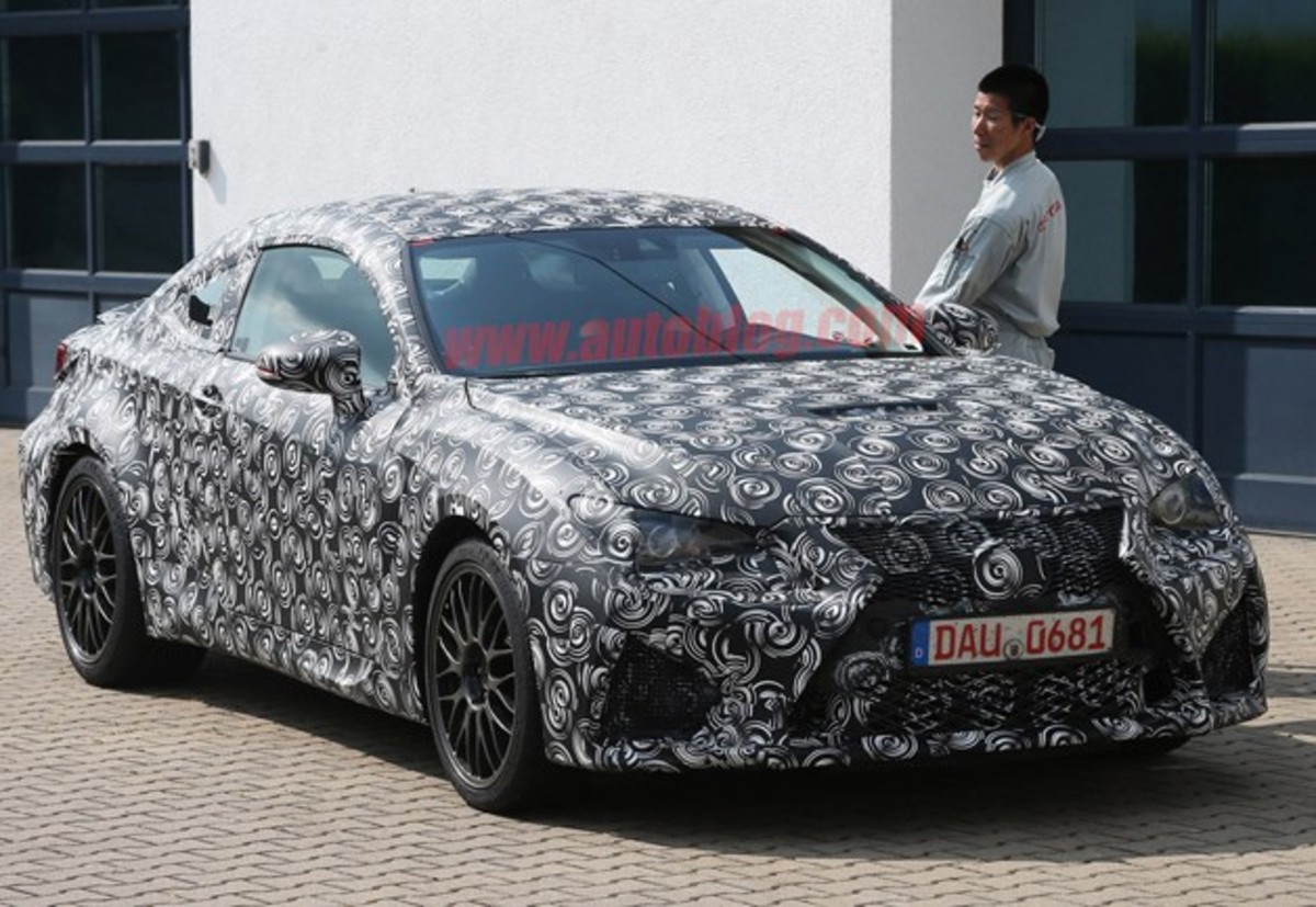 Lexus coupe caught in spy shots actually RC, headed for Tokyo reveal ...