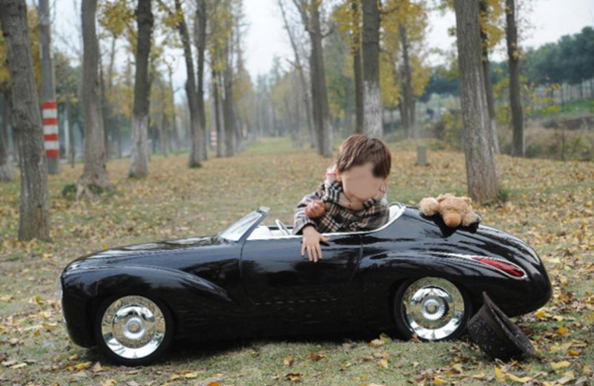 Engineer father builds son amazing electric toy car - Autoblog