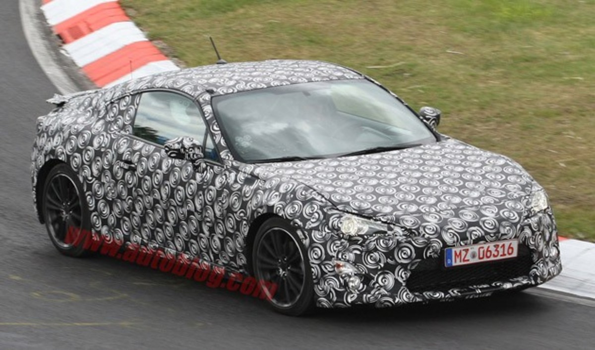 Subaru RWD coupe spotted on the 'Ring - Autoblog