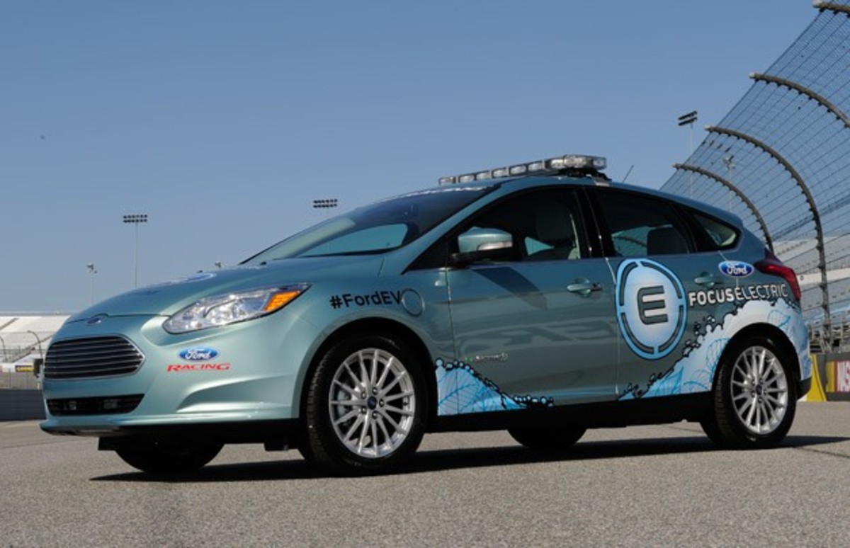 Ford releases photos of Focus Electric NASCAR pace car - Autoblog