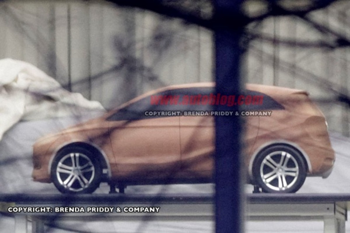 Spy Shots: 2012 Mercedes-Benz A-Class styling buck caught in the buff ...