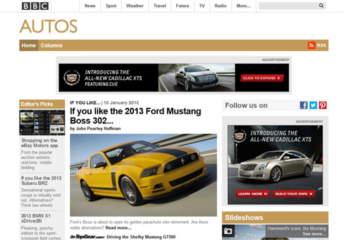 BBC.com launches new, NY-based autos site - Autoblog