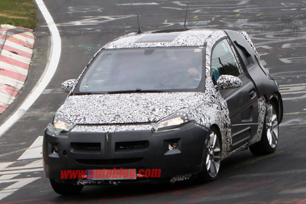 Opel Adam a.k.a. Junior a.k.a. Allegra caught on the 'Ring - Autoblog