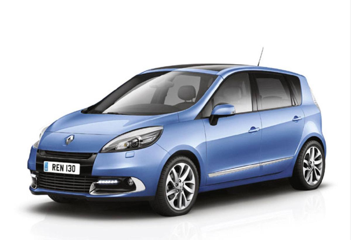 Renault reveals facelifted 2012 Scénic MPV - Autoblog