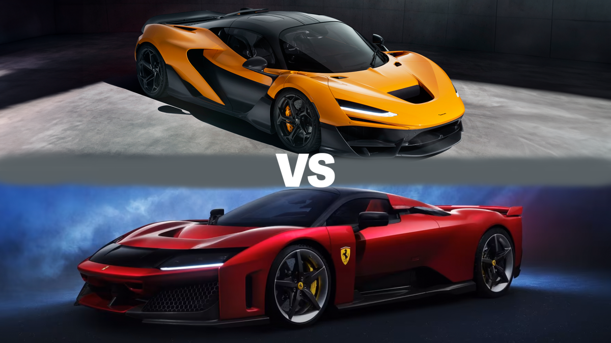 Ferrari F80 vs. McLaren W1: Which hypercar has the edge in performance? - Autoblog
