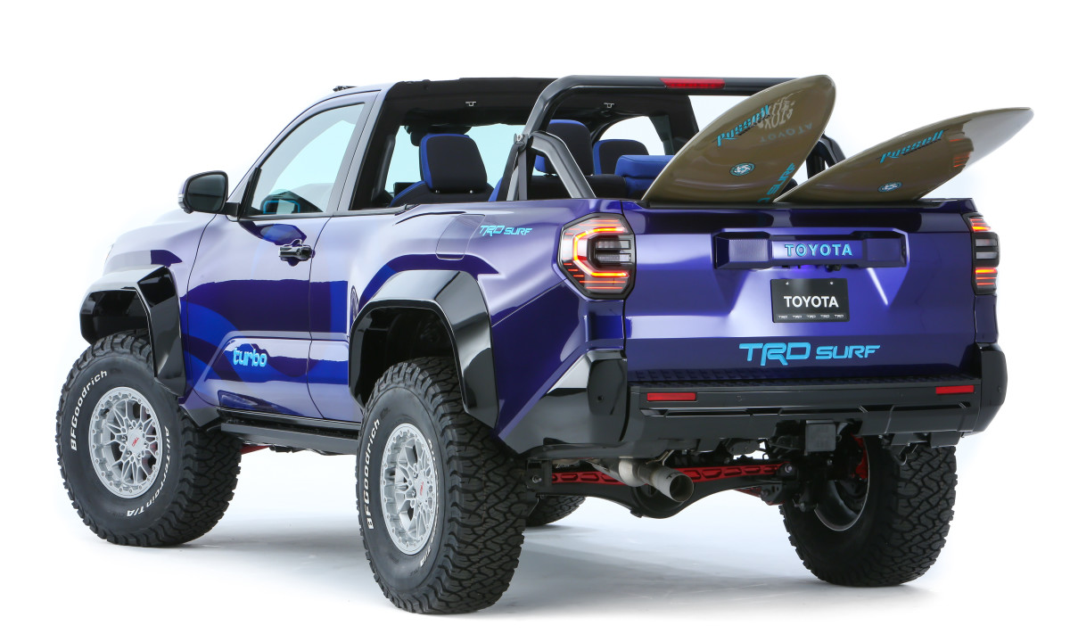 Toyota’s 4Runner TRD Surf Concept takes SEMA to the beach - Autoblog