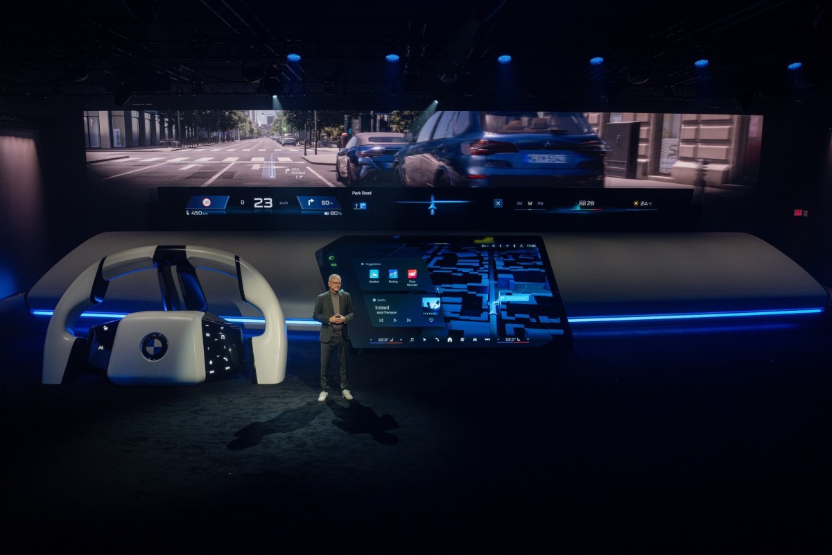 CES 2025: Take a look at BMW's new Panoramic iDrive display for the ...