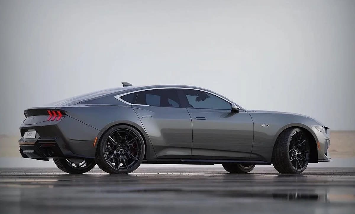 The Ford Mach 4 could be the brand's first sedan since 2020 - Autoblog