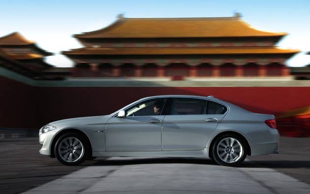 Big Stretch: BMW reveals long-wheelbase 5 Series for China [w/video ...