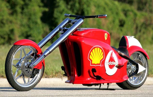 eBay Find of the Day: Custom Ferrari... chopper? - Autoblog