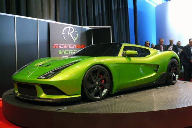 Detroit 2010: Revenge Verde Supercar adds mean to its green - Autoblog