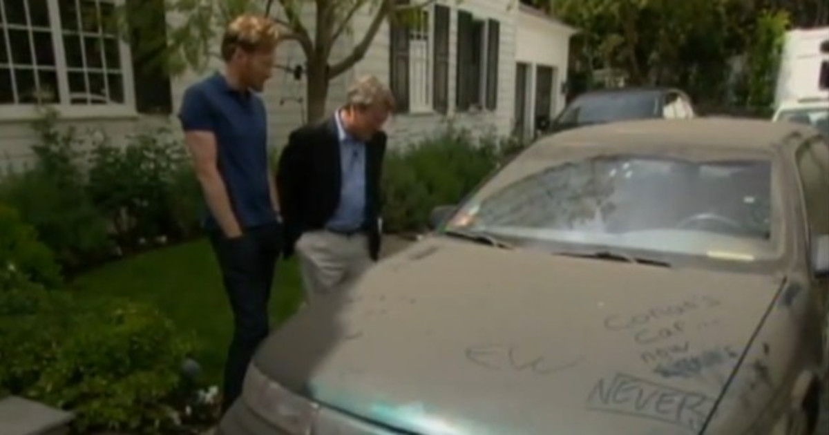 Video: Conan O'Brien takes 60 Minutes for a ride in his '92 Taurus SHO ...