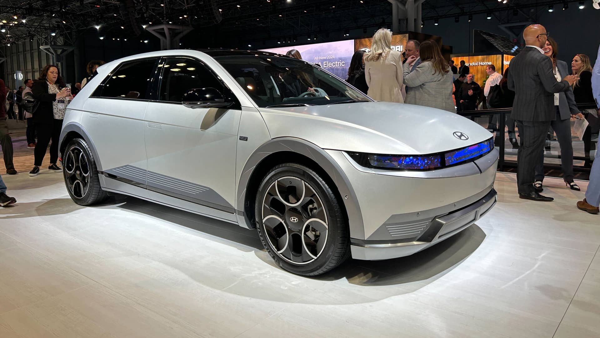 Hyundai shows surprise Disney-themed Ioniq 5 in New York - Autoblog