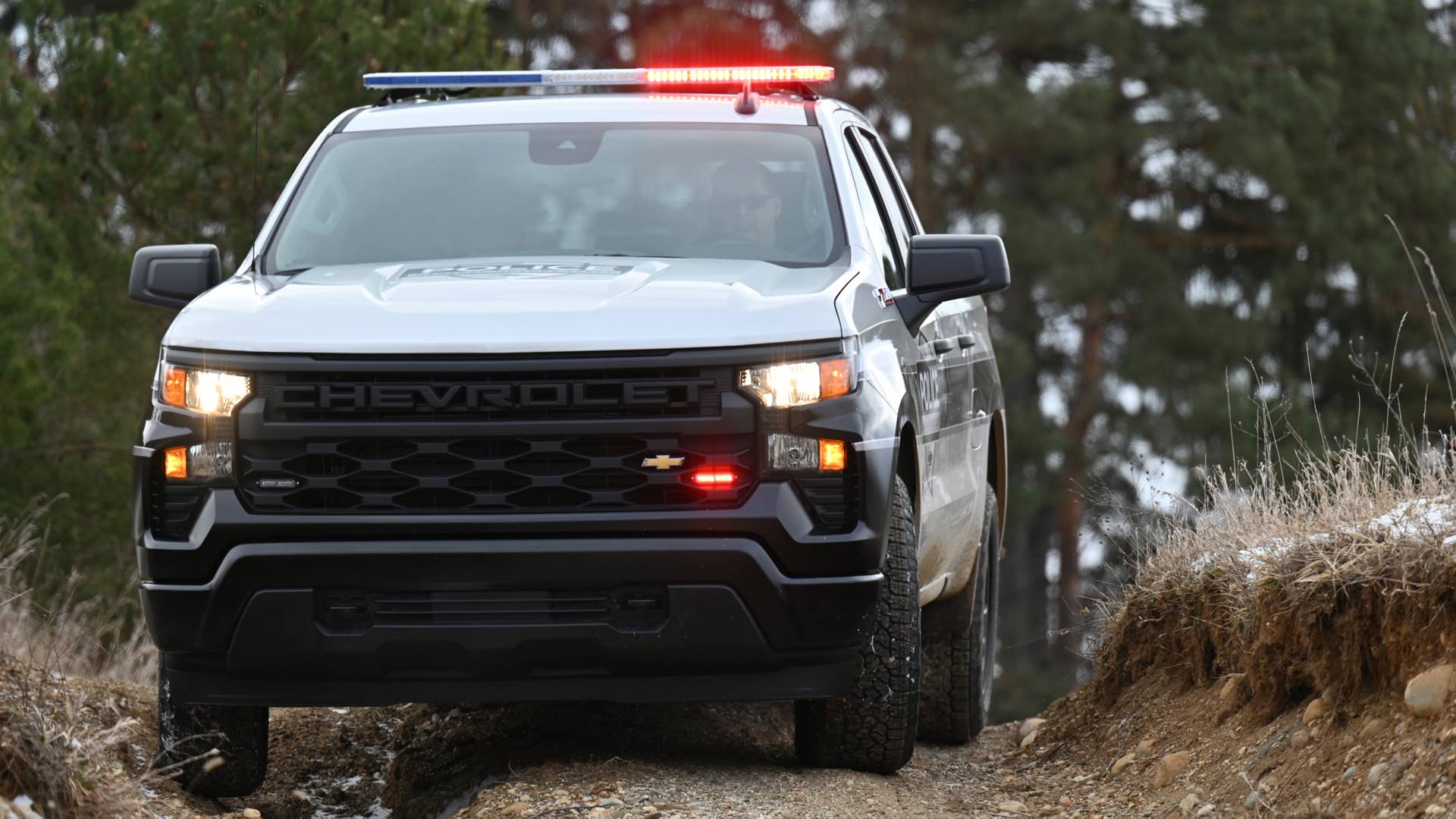2023 Chevy Silverado Police Pursuit Vehicle enters the arena - Autoblog