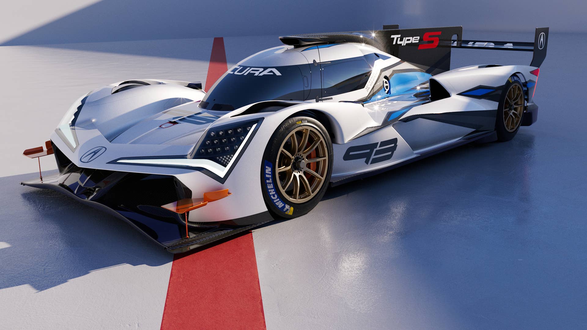 Acura ARX-06 race car revealed with V6 hybrid powertrain - Autoblog