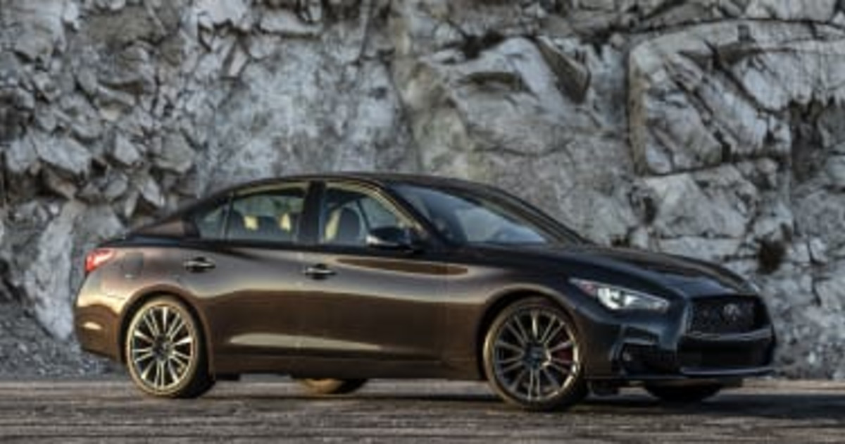 2023 Infiniti Q50 Red Sport 400 Black Opal steals Midnight Purple ...
