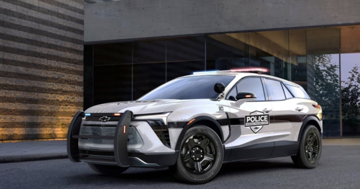 Chevy Blazer Police Pursuit Vehicle is equipped for the chase - Autoblog