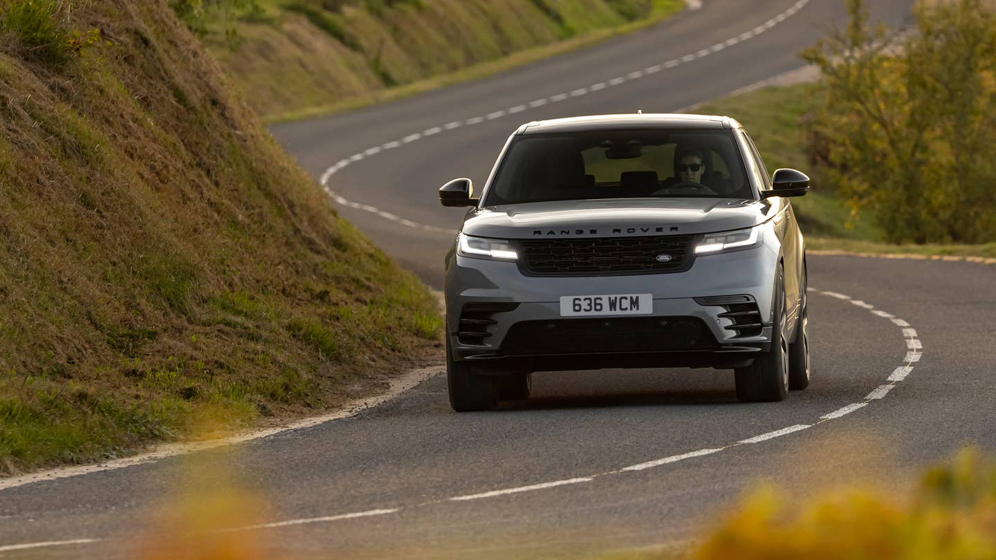 2024 Range Rover Velar First Drive Review: Off-roading in Champagne ...