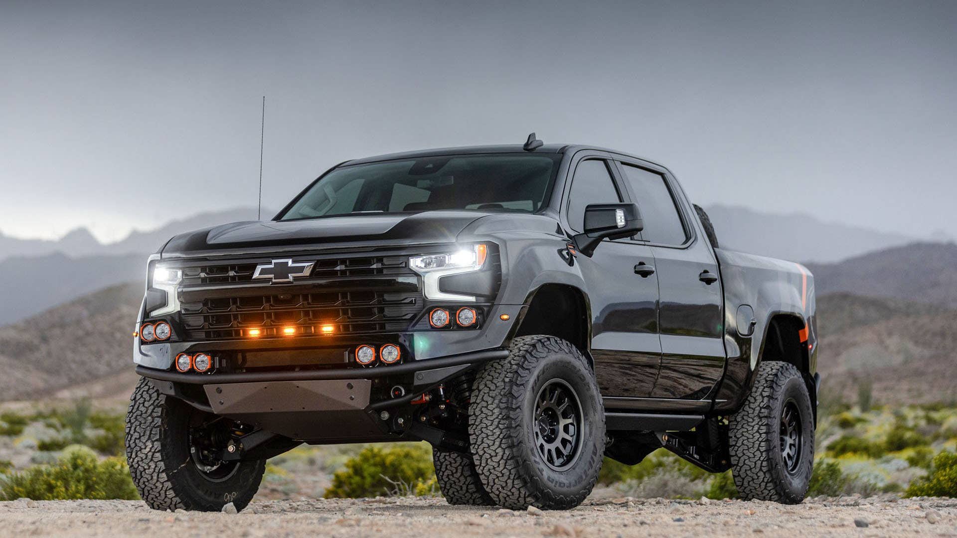 Fox Factory Chevy Silverado is built to Baja - Autoblog