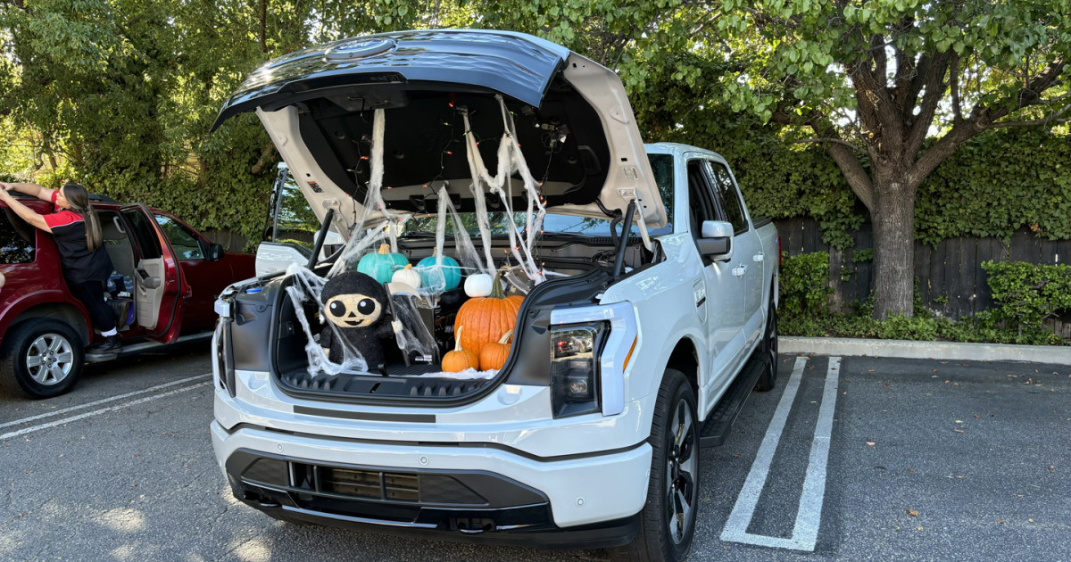 Frunk or treat! Finding new ways to appreciate the Ford Lightning ...