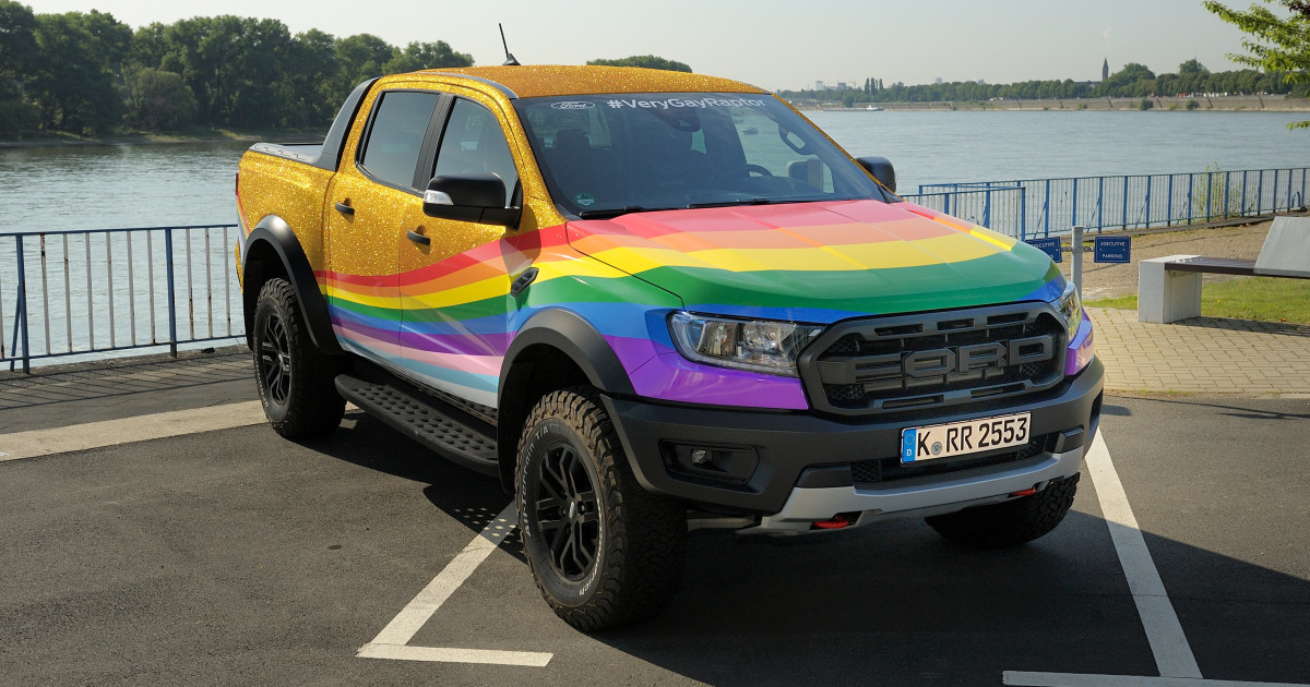 Ford actually built a 'Very Gay Raptor' in response to an internet ...