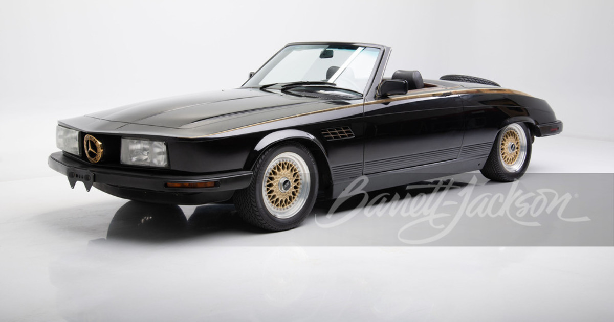 Wayne Newton's custom 1981 Mercedes SL is almost unrecognizable - Autoblog