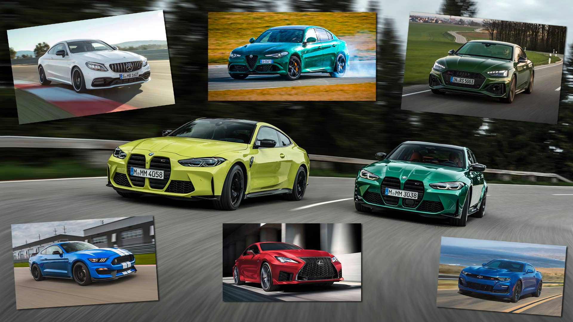 2021 BMW M3 and M4 vs all the high-powered sport sedans and coupes ...
