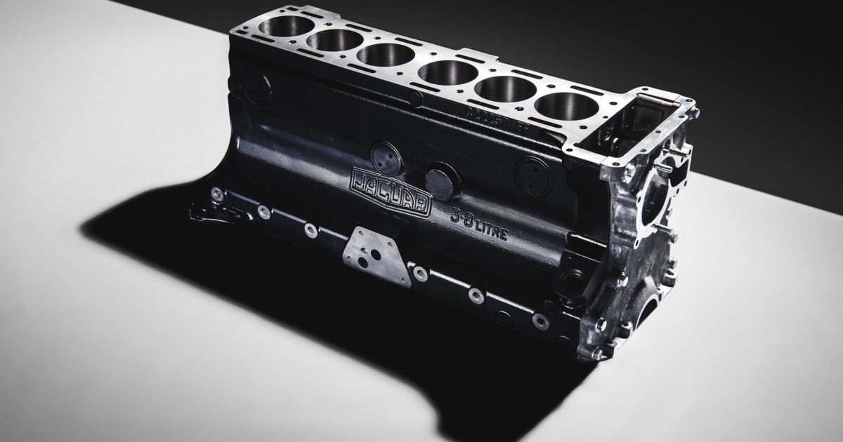 Jaguar Classic's 3.8-liter engine block costs nearly as much as a new ...