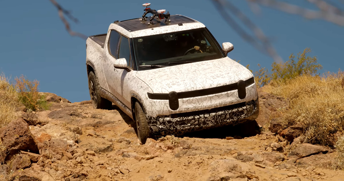 Rivian R1T faces first competitive test in Rebelle Rally - Autoblog