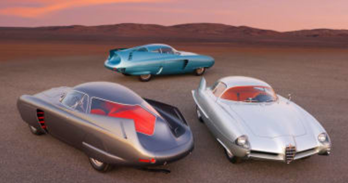 B.A.T. Alfa Trinity, some of the world's most famous concept cars, are ...